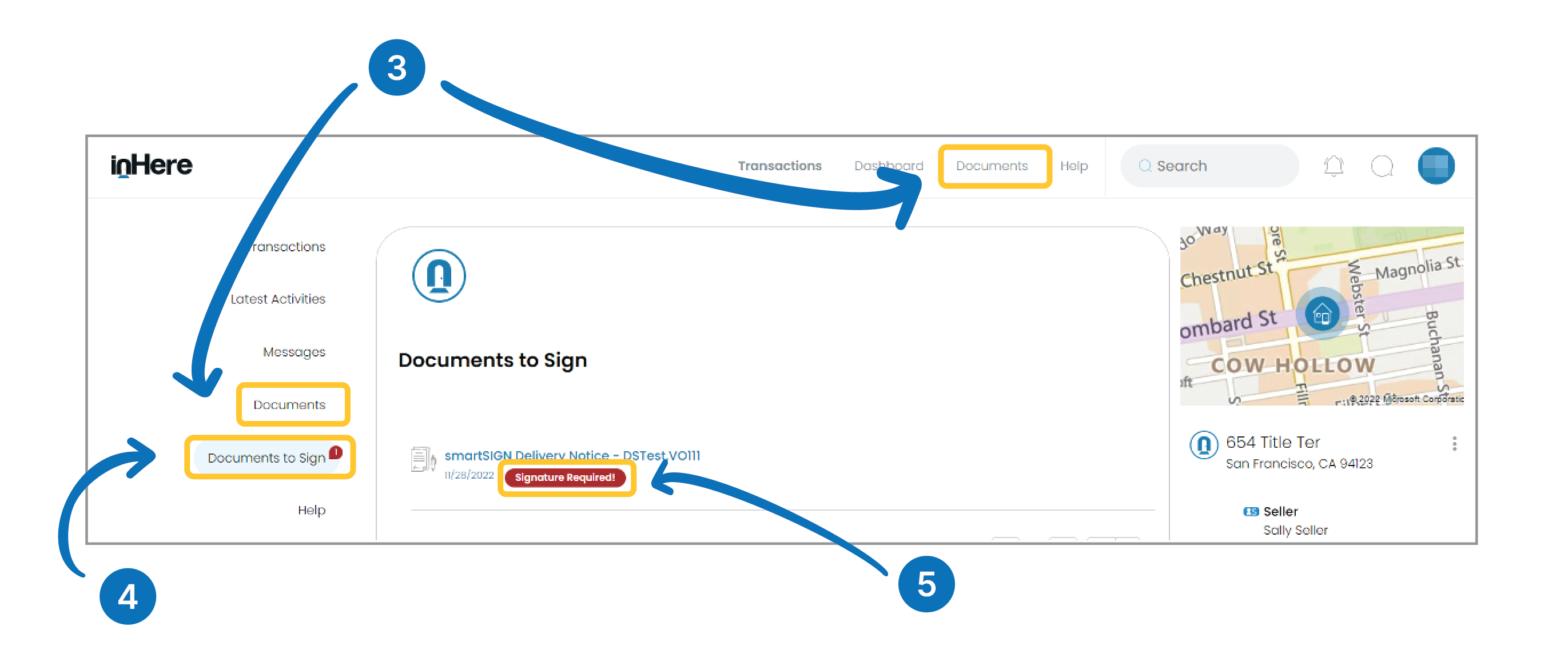 inHere Documents - Web Portal Instructions – InHere