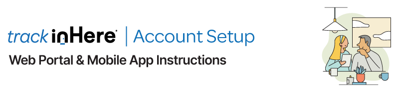 inHere Account Setup - Mobile App & Web Portal Instructions – InHere