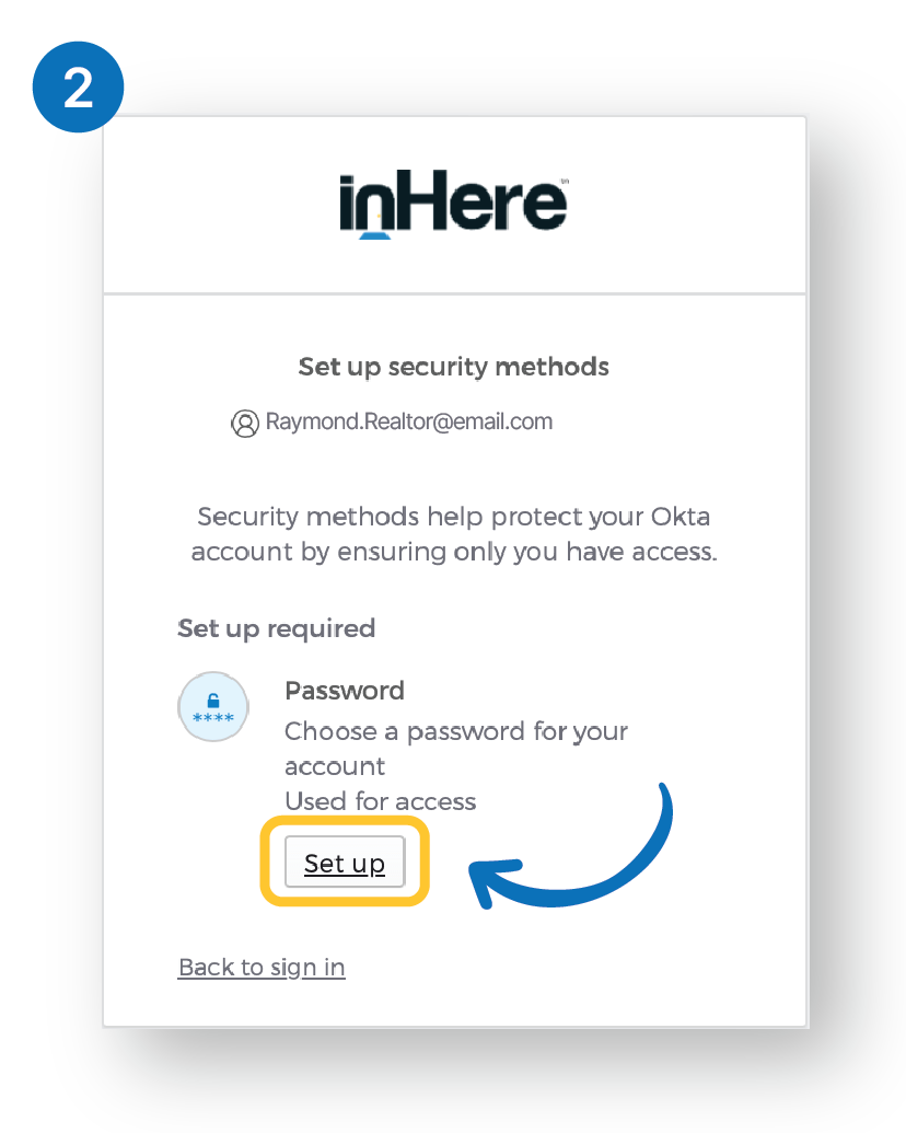 inHere Account Setup - Mobile App & Web Portal Instructions – InHere