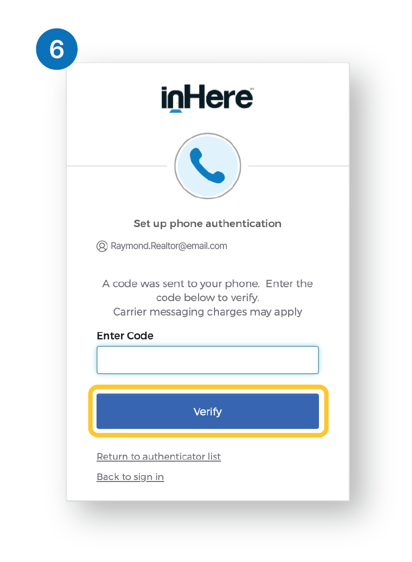 inHere Account Setup - Mobile App & Web Portal Instructions – InHere