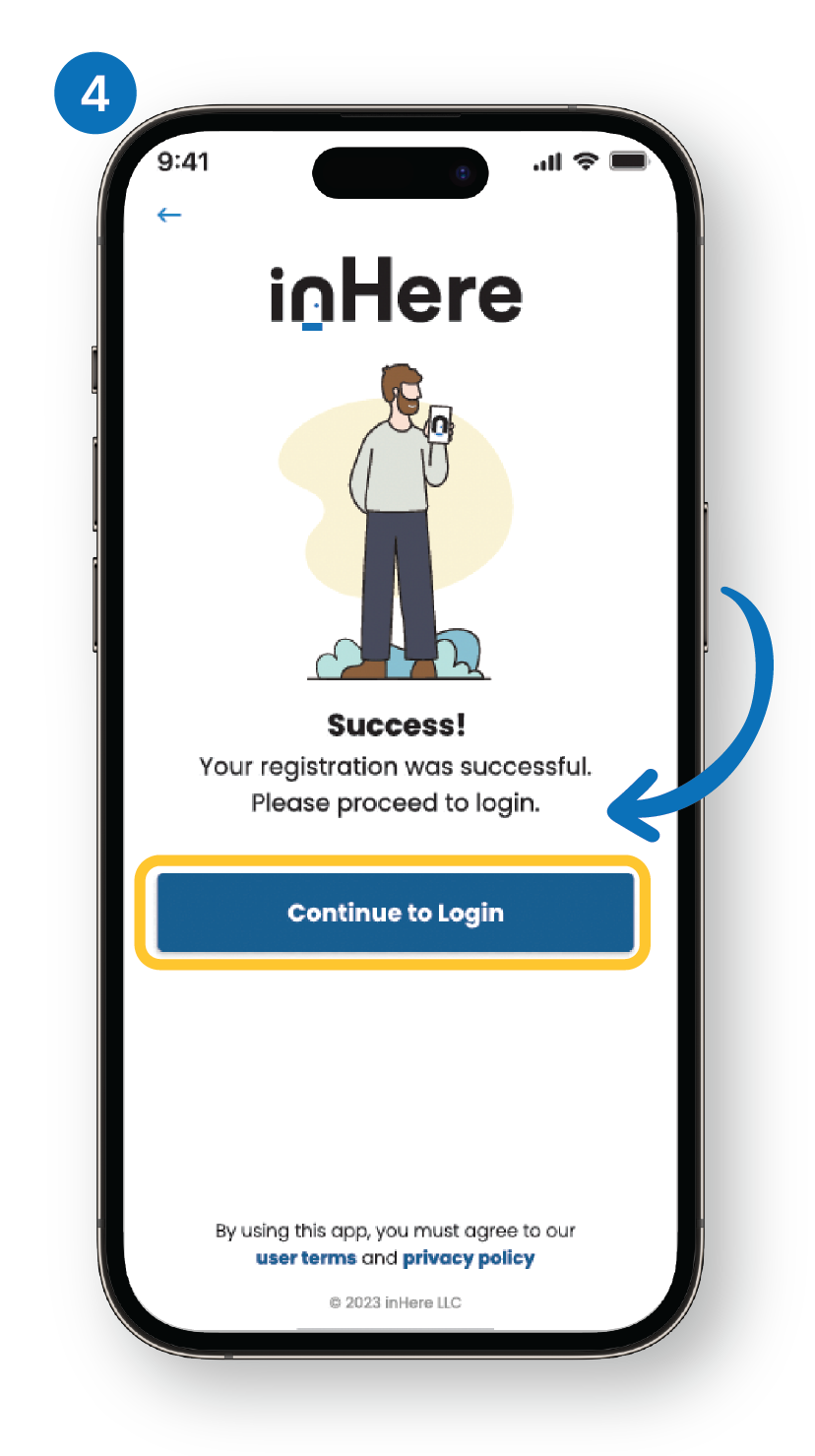 inHere Account Setup - Mobile App & Web Portal Instructions – InHere